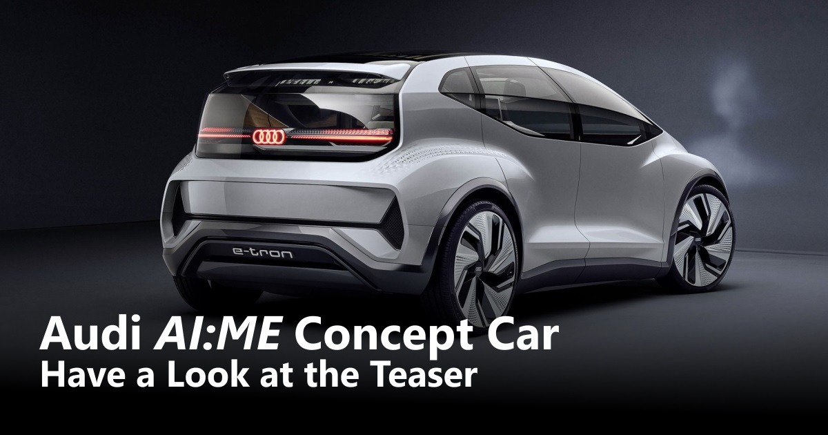 Have You Seen the Teaser of the Audi AI:ME Concept Car? - Autochek Africa