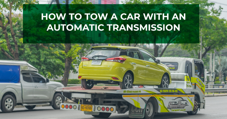 How To Tow A Car With An Automatic Transmission - Autochek Africa
